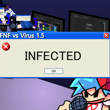 Infected - FNF VS Virus 1.5 by ->¡Shadow!